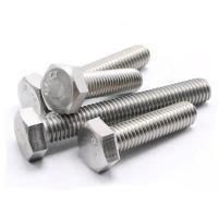 China Super Duplex 2205 2507 Hexagon Bolts And Nuts Stainless Steel 904l Hex Bolt Din933 for sale