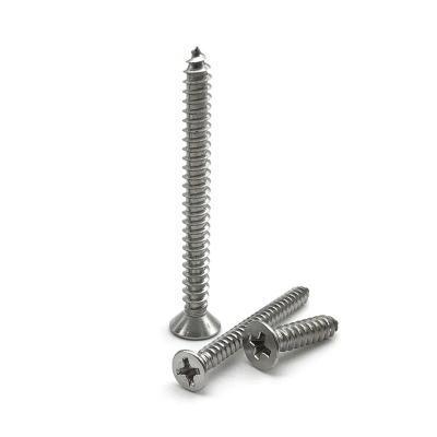 China Stainless Steel Concrete Screw 7.5mm X 200mm Flat Head Screws Grade 8.8 Harden Metric for sale