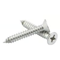China Stainless Steel Zinc Plated Roofing Concrete Screws Pan Head Stainless Steel Fasteners for sale