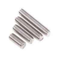 China DIN 975 Stainless Steel 304 316 Threaded Rod M3 Stud Bolt With Hex But And Washer for sale