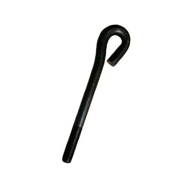 China Hot Dip Galvanized Anchor Bolts With Hex Nuts M20 9 Type Foundation Bolts Carbon Steel for sale
