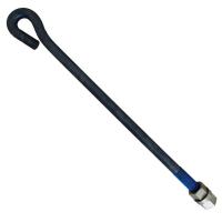 China Hot Dip Galvanized Anchor Bolts With Hex Nuts M20 9 Type Foundation Bolts Carbon Steel for sale