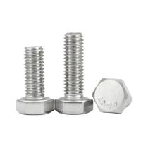 China A2-70 304 Stainless Steel Metric Thread DIN933 Outside Hex Head Bolt External Hexagon Head Screw for sale