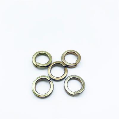 China DIN127 Blue White Zinc Spring Lock Washers High Strength M2-M48 Industrial Fasteners for sale