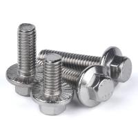 China 2205 2507 Super Duplex Stainless Steel Hexagon Flange Bolt Chinese Factory Supply Screws for sale