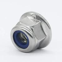 China DIN982 M4 M6 M8 Nylon Insert Hex Lock Nuts  High-quality Hardware Fasteners for sale