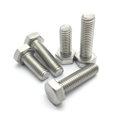 China Hex Head Bolts F55 S32760 Duplex Stainless Steel Hexagon Bolt High Quality Fasteners for sale