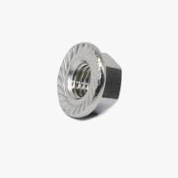 China DIN6923 Hex flange nuts lock nuts serrated Hexagon Nuts With Flange sus304 stainless stee for sale