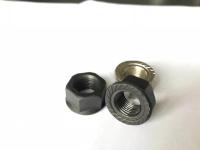 China Lock Nut DIN6923 Carbon Steel Zinc Plated Hex Head Serrated Spinlock Flange Nut for sale