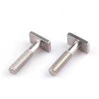 China Square Hammer Flat Head T Bolt Super Duplex Stainless Steel 2205 2507 Cold Forging for sale