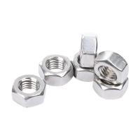 China Din933 Din934 Factory Price Stainless Steel Fastener Hex Stainless Steel Nut for sale