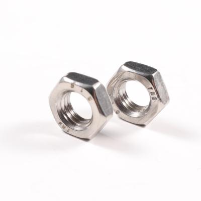 China Hex Head Nut ANSI B 18.2.2 2205 2507 Super Duplex Stainless Steel Imperial Thread 3/16