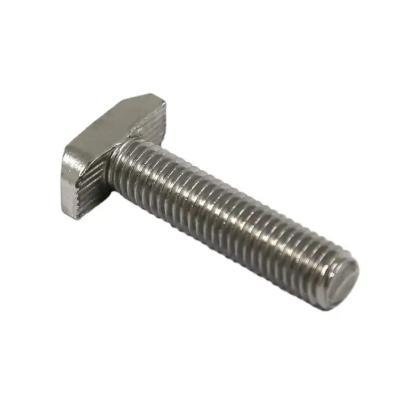 China T-Head Hammer Screw M10 Super Duplex 2205 2507 Stainless Steel T Bolt Full Thread for sale