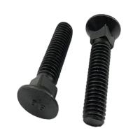 China Thread Length 12mm Countersunk Carriage Bolts with 6mm Shank Diameter for sale