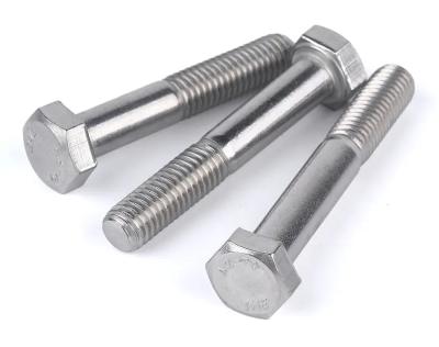 China 120mm Thread Length Stainless Steel Screws With Polish Finish For Construction for sale
