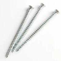 China DIN Standard Concrete Screws 100 Pieces 1/4 Inch Head Height for sale