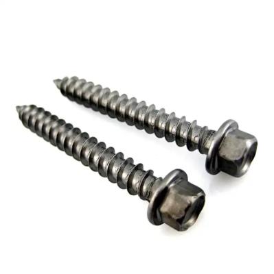 China Yellow/Blue White Lag Screw Hex Head Coarse Thread 7.5mm Screws with Customized Capacity for sale