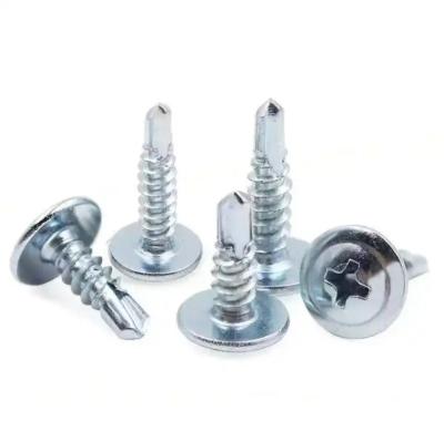 China Drills Own Hole Sharp Die-Cut Point High Shear Strength Carbon Steel One Tool Operation Steel Stud Framing for sale