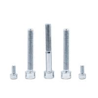 China Round Head Hex Socket Bolt Stainless Steel 2507 Full Thread Half Thread M3-M52 Socket Head Cap Screw for sale