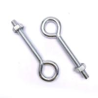 China Round Specifications Eye Screws Nuts with Metric Thread Type for sale