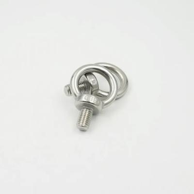China Light Weight Eyelet Bolts Nuts With Round Head For Smooth Performance for sale