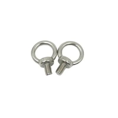 China Round Eye Bolts Nuts Metric Thread Type Zinc Plated for sale