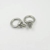 China Super Duplex 2205 2507 Full Thread Lifting Eye Bolts Ring Nuts M10 High Strength Rigging for sale