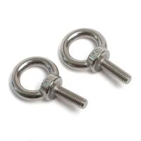 China Eye Screws Nuts M4 - M20 Light Weight And Affordable For Heavy Duty Applications for sale