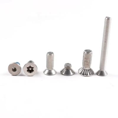 China 6mm Shank Diameter Countersunk Carriage Bolts 37mm Overall Length for sale