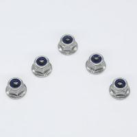 China Zinc Plated Standard Hex Nut UNC / UNF Threads Reusable High Tensile Strength Precision Threads Flange Nut for sale
