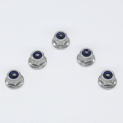 China Zinc Plated Standard Hex Nut UNC / UNF Threads Reusable High Tensile Strength Precision Threads Flange Nut for sale