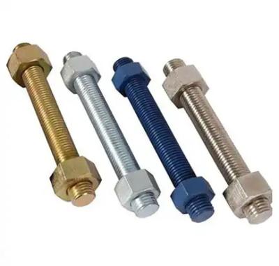 China Hexagon Head Threaded Studs Bolts For Heavy Machinery Applications for sale