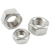 China DIN/ANSI/JIS/GB Steel Hex Head Nuts Zinc Plated Silver Surface Treatment For Fastening Solutions for sale