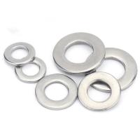 China Flexibility Zinc Plated Flat Spring Lock Nut Washers DIN 127 Standard Customizable Sizes for sale