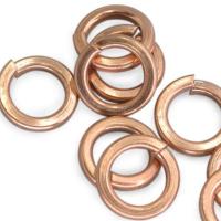 China Corrosion Resistant Flat Spring Washers DIN 127 140HV Hardness 3mm-30mm ID for sale