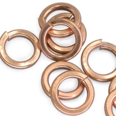 China Corrosion Resistant Flat Spring Washers DIN 127 140HV Hardness 3mm-30mm ID for sale