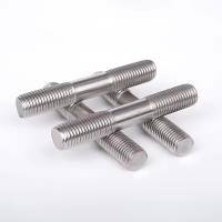 China ISO9001 Certified Carbon Steel Threaded Stud Bolts M6-M20 for Heavy-Duty Applications for sale