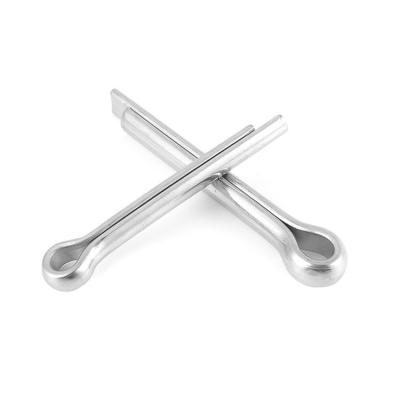 China Stainless Split Pins 1/16 Diameter 0.5 Pin Length Flat Head Phillips Pozi Drive for sale