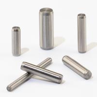 China Stainless Steel Cylindrical Split Pins With Fine Or Coarse Thread for sale