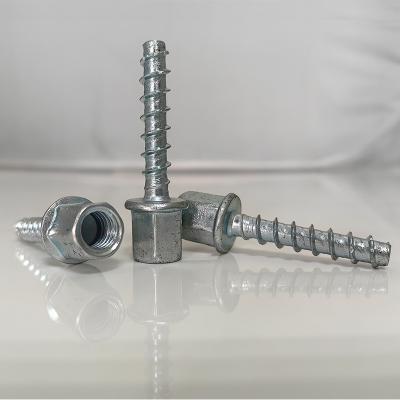 China DIN Standard Flat Head 7.5mm Hanger Bolt Pvc Window Screws For Railway Construction for sale
