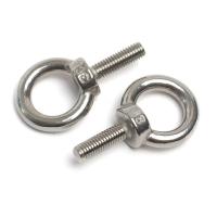 China Super Duplex 2205 2507 Full Thread Lifting Eye Bolts Ring Nuts M10 High Strength Rigging for sale