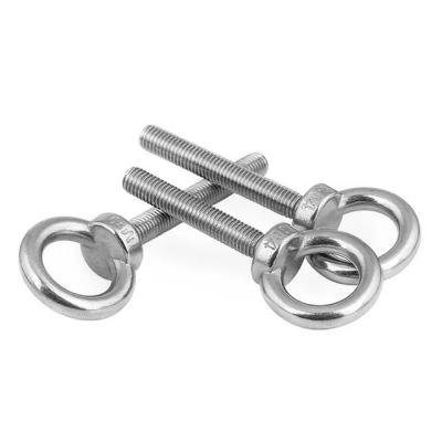 China Metric Thread Zinc Plated Eye Bolts Nuts Grade 4.8/6.8/8.8/10.9/12.9 For Secure Fastening for sale