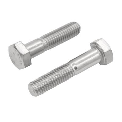 China 1.0mm Pitch Stainless Steel Hex Head Bolts For Right Hand Thread Applications for sale