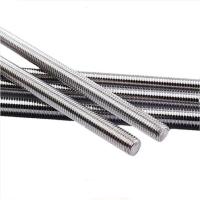China Carbon Steel Threaded Stud Bolts Featuring Unified Coarse Thread and ISO9001 Certification Ideal for Heavy Duty Assembly for sale
