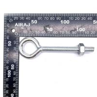China Zinc Plated Stainless Steel Eye Bolts Fasteners Nuts For Strong Holding for sale