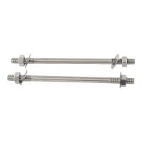 China Carbon Steel Hexagon Head Threaded Stud Bolts DIN ANSI GB JIS Grade 4.8 8.8 10.9 12.9 for sale
