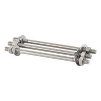 China Polishing Threaded Stud Bolts with ISO9001 Certification and Unified Coarse Thread for sale