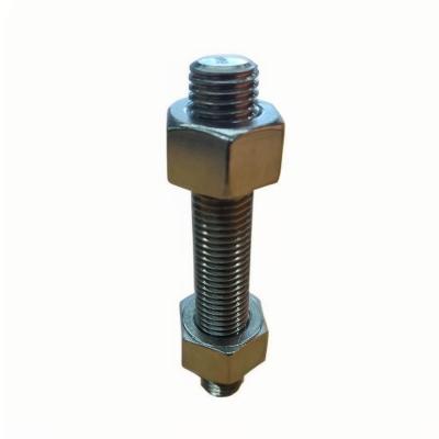 China Stainless Steel DIN938 DIN939 Double End Threaded Stud Bolts Corrosion Resistant M6-M24 for sale