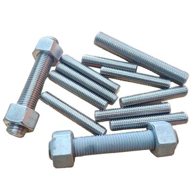 China Hex Bolt Screw Factory Price Customized Wholesale High Strength Metric M6 M7 M8 M9 M15 M17 M20 304 316 Stainless Steel Hex Bolt for sale