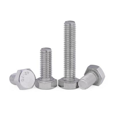 China Hex Bolts And Nuts Versatile Hexagonal Fasteners Crade 4.8/8.8/10.9 With Zinc Plated for sale